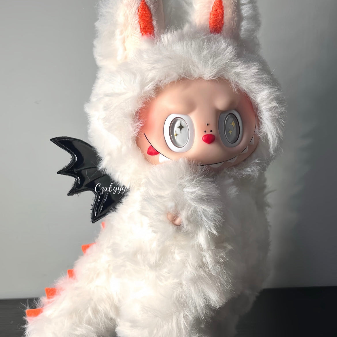 Custom Labubu Little White Devil Monster – Luminify